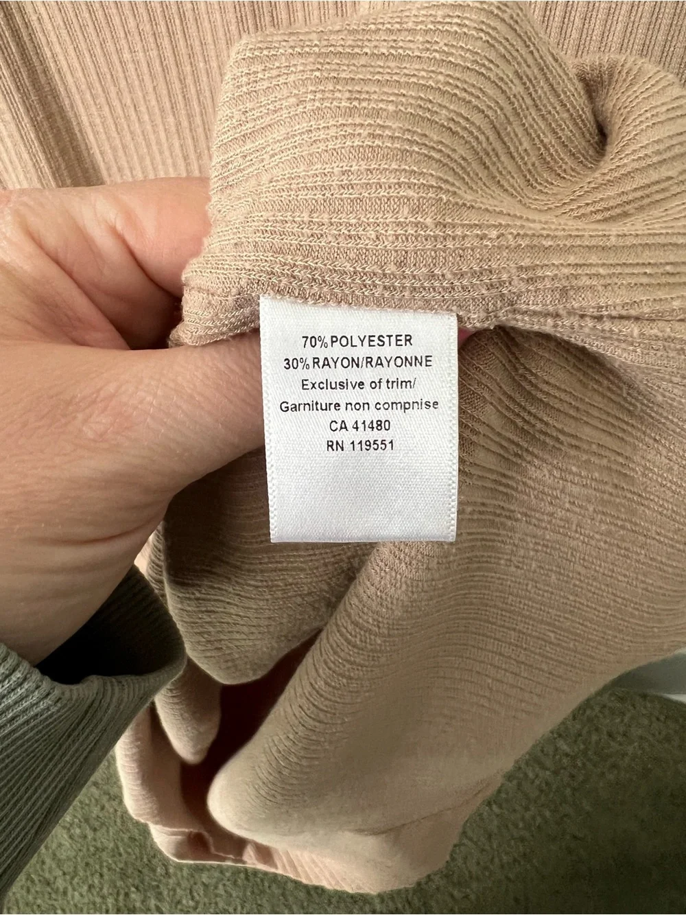 Gentle Fawn | Dresses | Gentle Gawn Ribbed High Neck Fitted Dress ...